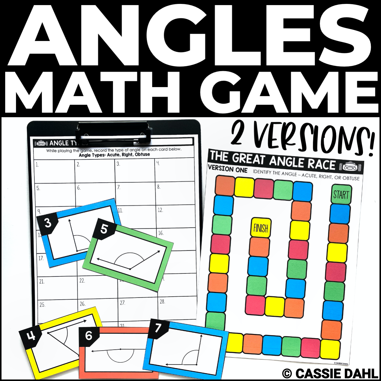 Angle Identification Game | Made By Teachers