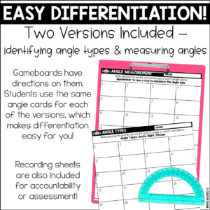 Angle Identification Game | Made By Teachers