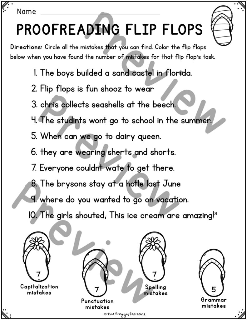 Proofreading Worksheets Editing Practice | Made By Teachers