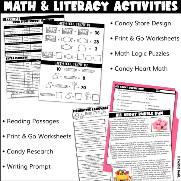 Candy Classroom Transformation | Candy Themed Activities | Made By Teachers