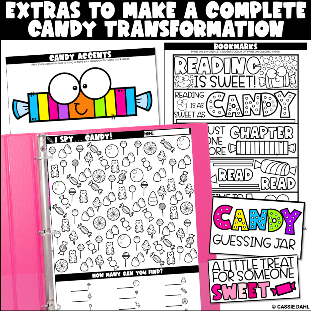 Candy Classroom Transformation | Candy Themed Activities | Made By Teachers