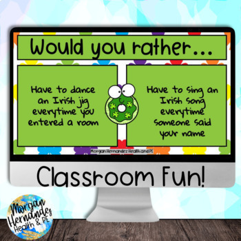St. Patrick's Day Would You Rather Game | Made By Teachers