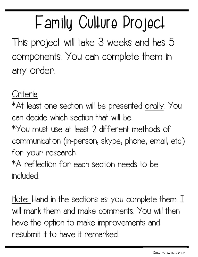 Differentiated Introductory PBL Project about Culture | Made By Teachers