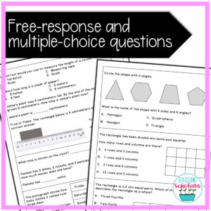 Beginning of Year 3rd Grade Math Pre-Assessment Pretest | Made By Teachers