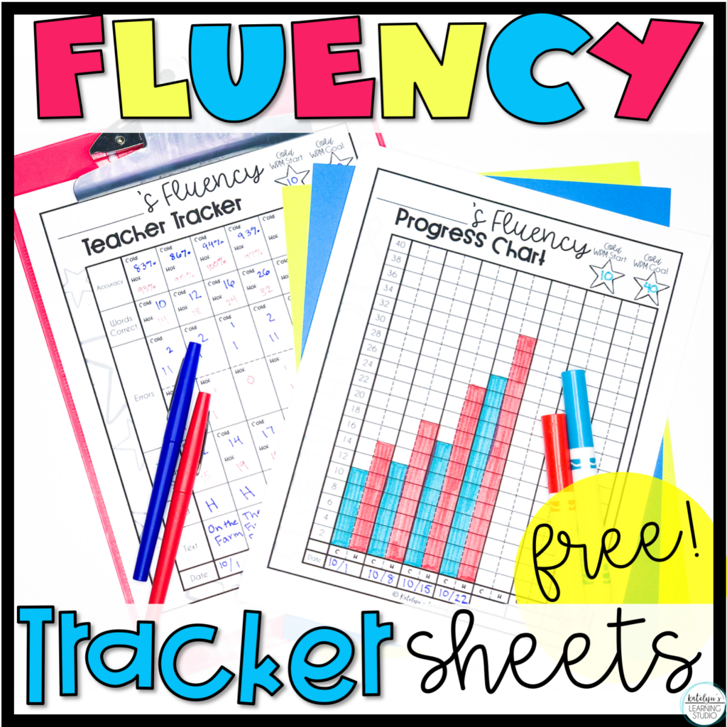 FREE Reading Fluency Tracker | Made By Teachers