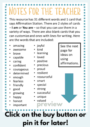 Bee themed classroom decor | Affirmation Station | Made By Teachers