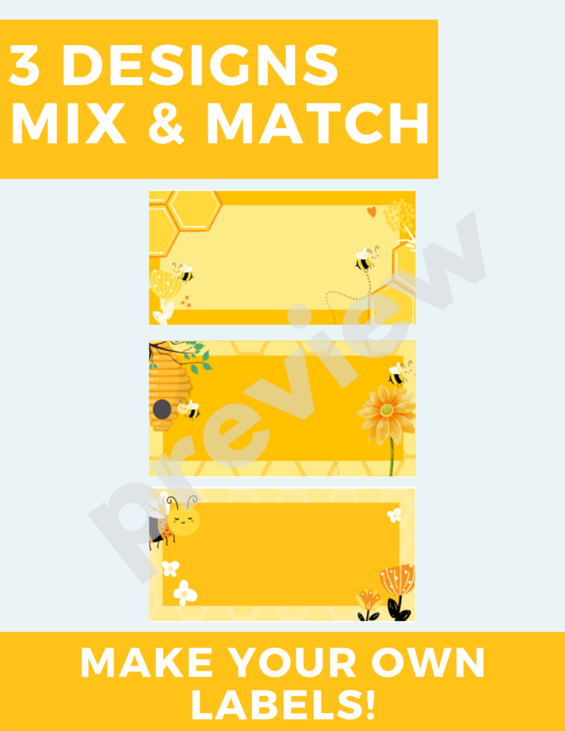 Bee themed Teacher Toolbox for organizing small supplies | Made By Teachers