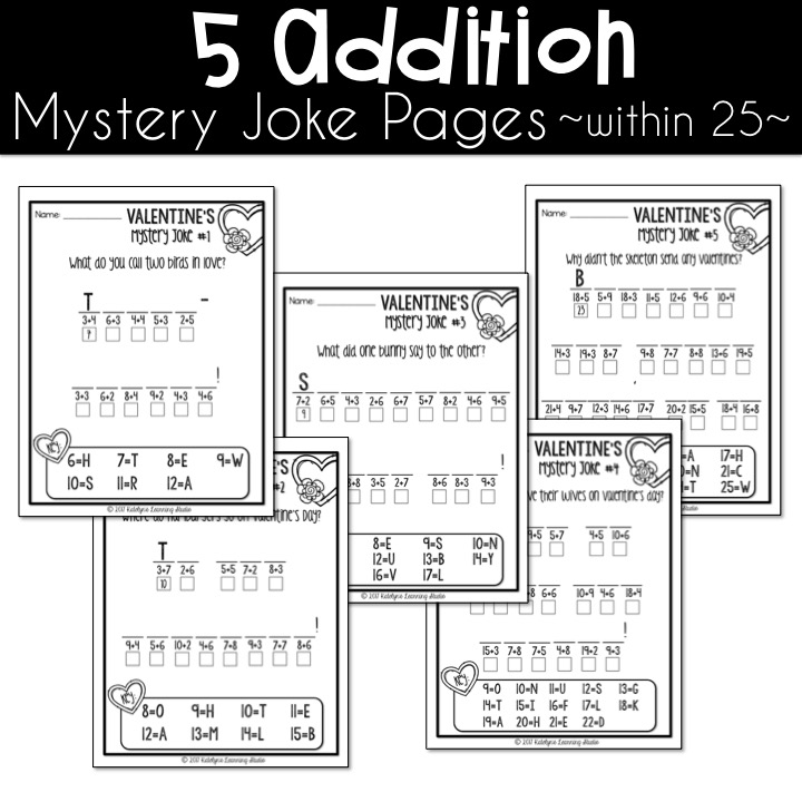 Valentines Day Math Addition and Subtraction Worksheets | Made By Teachers