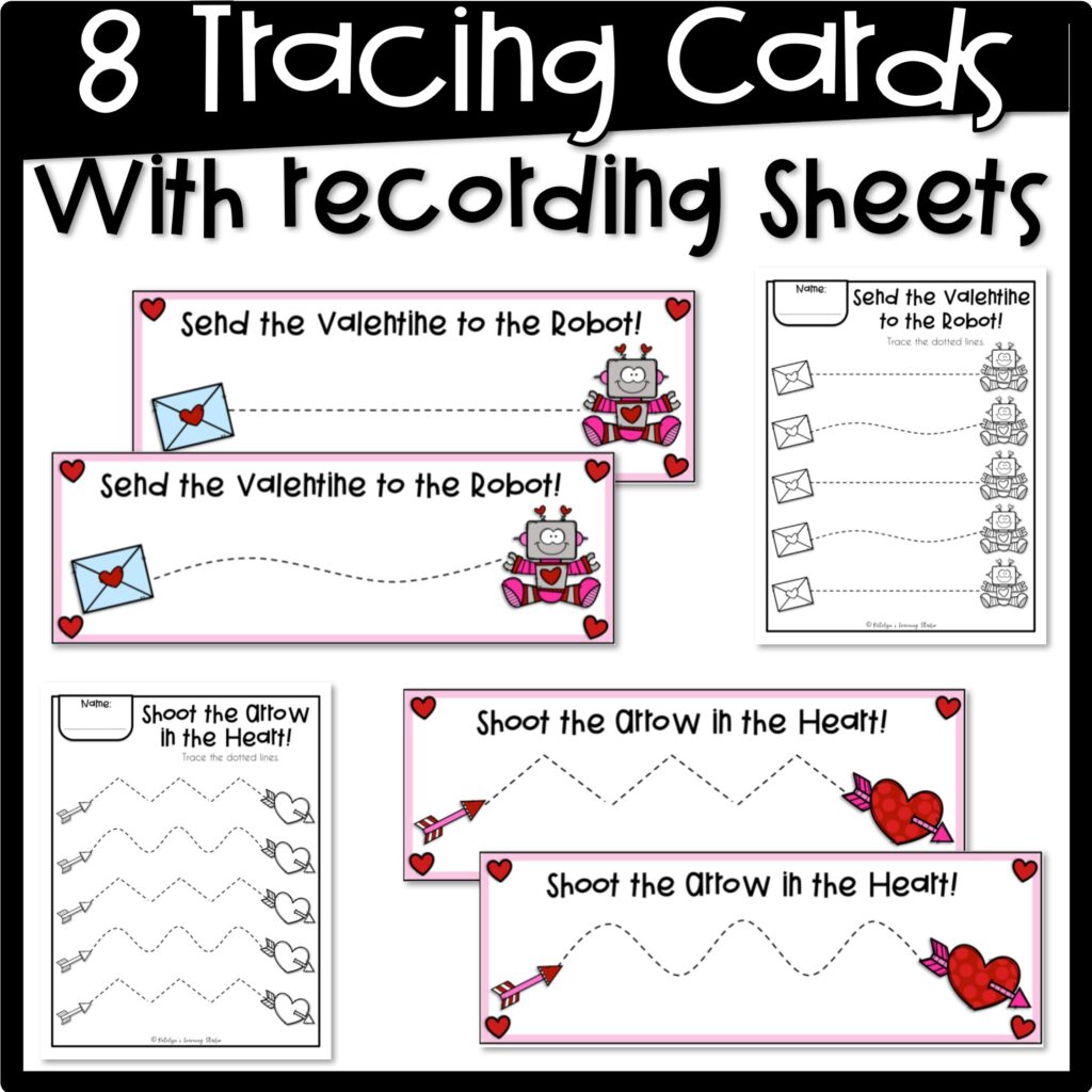 Valentines Day Kindergarten Literacy Centers | Made By Teachers