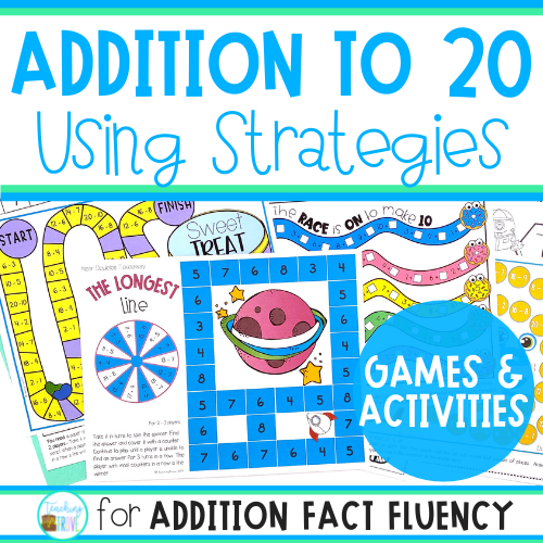 Addition Games for Addition Fact Fluency | Made By Teachers