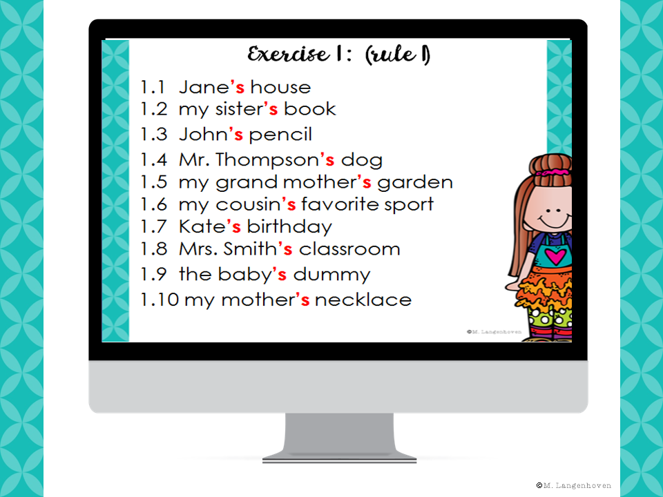 Possessive Apostrophe Nouns Worksheets and Memorandum | Made By Teachers