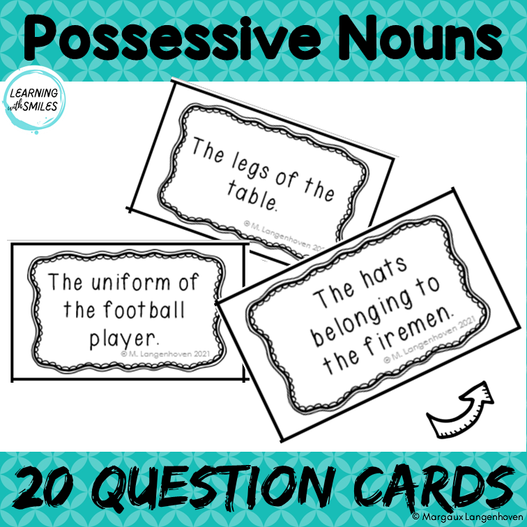 Possessive Nouns Apostrophe Bingo | Made By Teachers