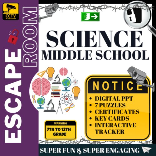 Science Escape Room - Middle School | Made By Teachers