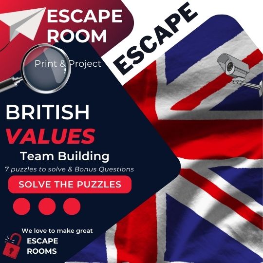 British Values Team Building Escape Room | Made By Teachers