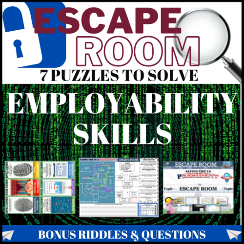Employability Skills & Careers Escape Room | Made By Teachers