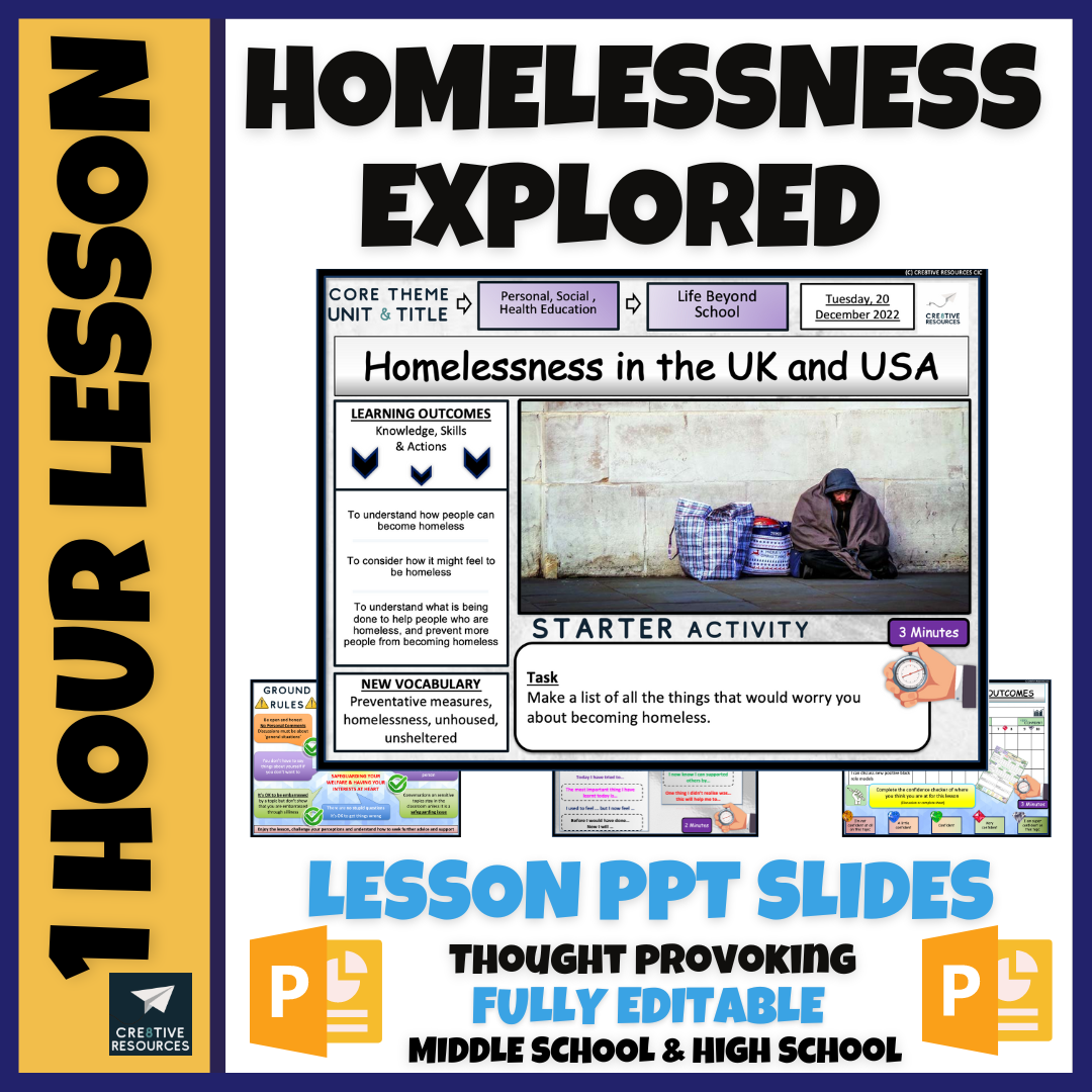 What causes Homelessness | Made By Teachers
