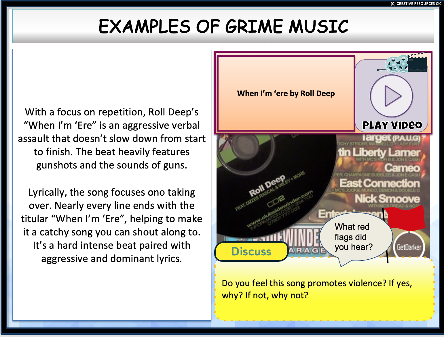 Grime Music + Violence | Made By Teachers