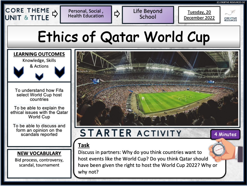 Ethics of Qatar World Cup + Fifa Scandals | Made By Teachers