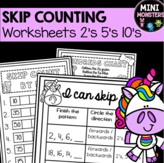 Skip Counting to 100 Worksheets | Made By Teachers