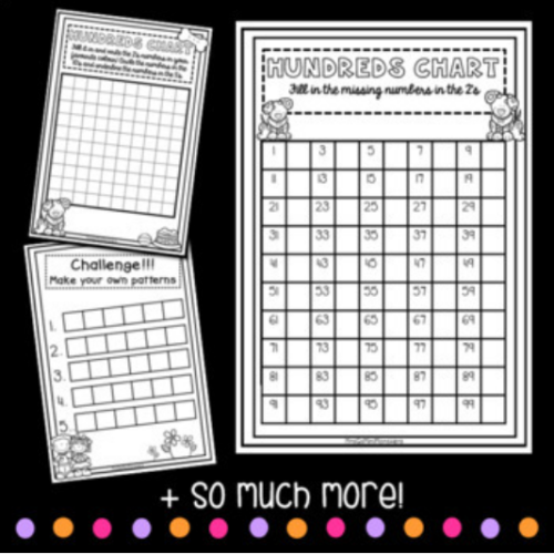Skip Counting to 100 Worksheets | Made By Teachers