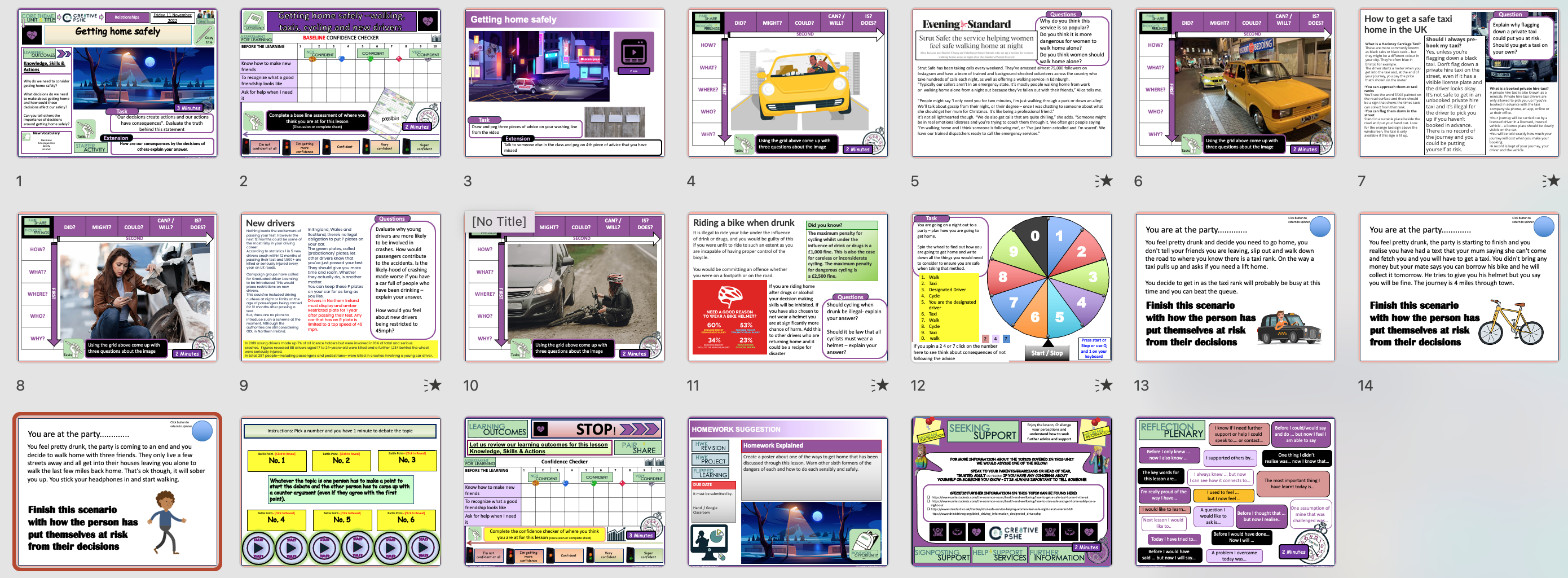 Getting home safely | Made By Teachers