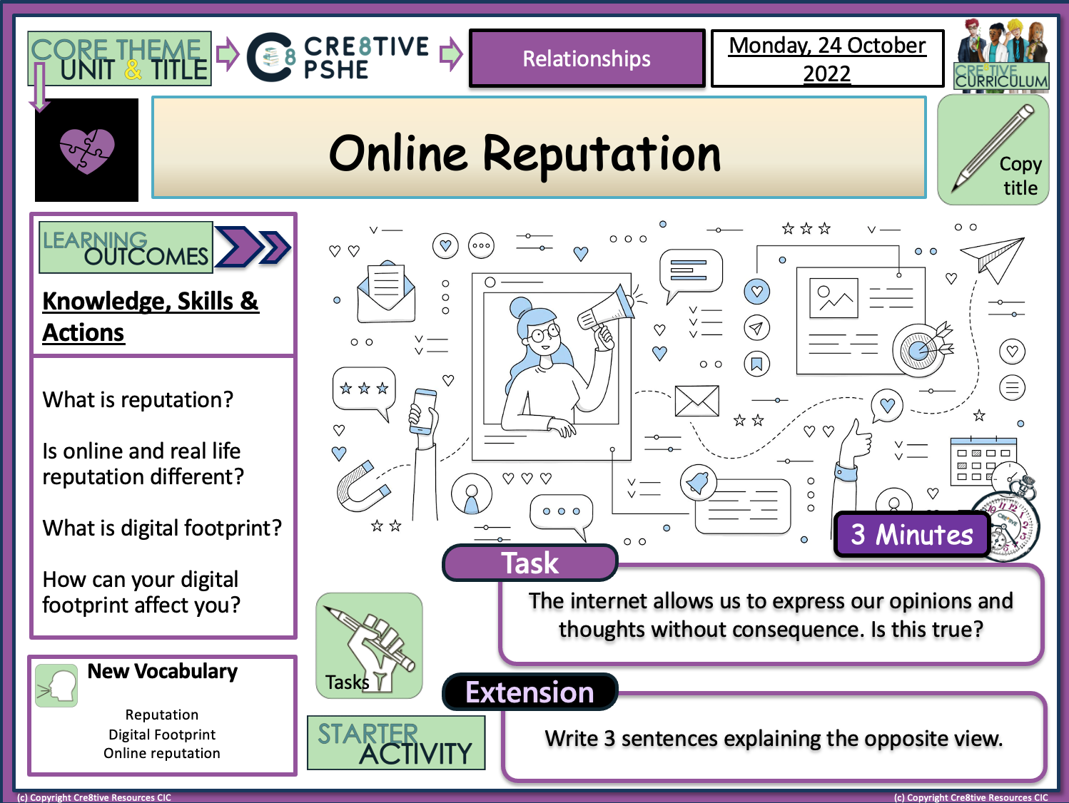 Online Reputation + Safety | Made By Teachers