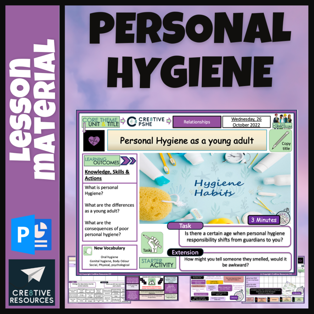 Personal Hygiene Staying Clean | Made By Teachers