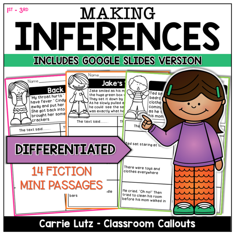 1st Grade Reading Comprehension Making Inferences Worksheets Inferring ... 1st Grade Reading Comprehension Making Inferences Worksheets Inferring ...