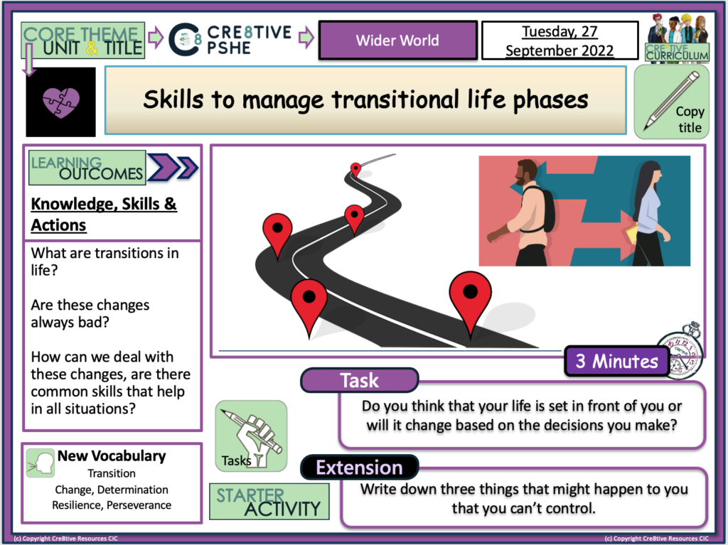 Life challenges and Changes | Made By Teachers