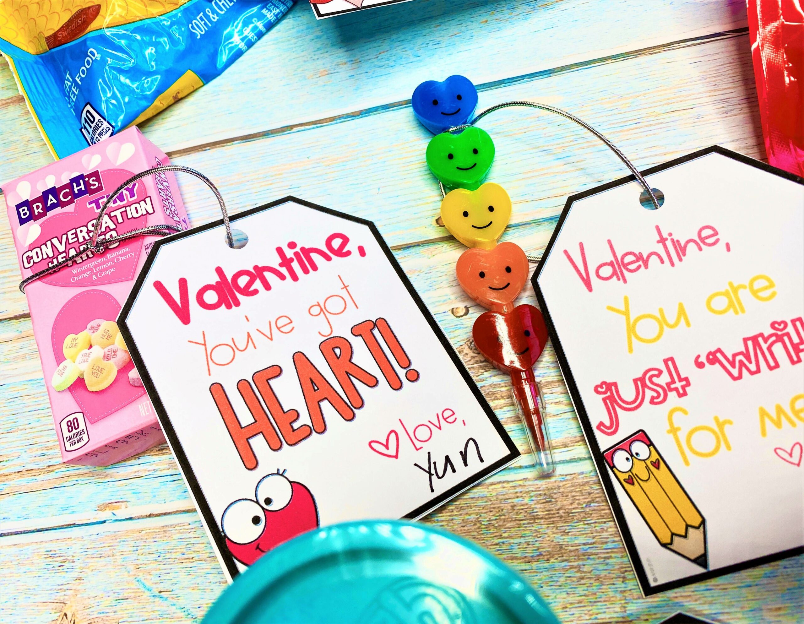Valentines Day Gift Tags Valentine Card | Made By Teachers