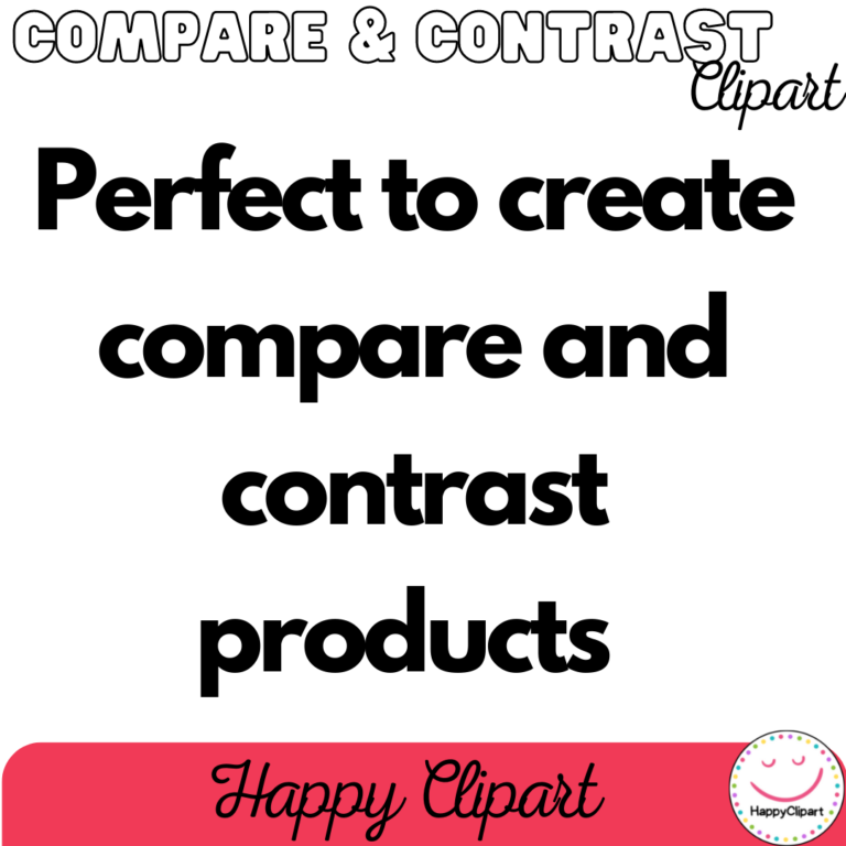 Compare and Contrast Clipart | Made By Teachers