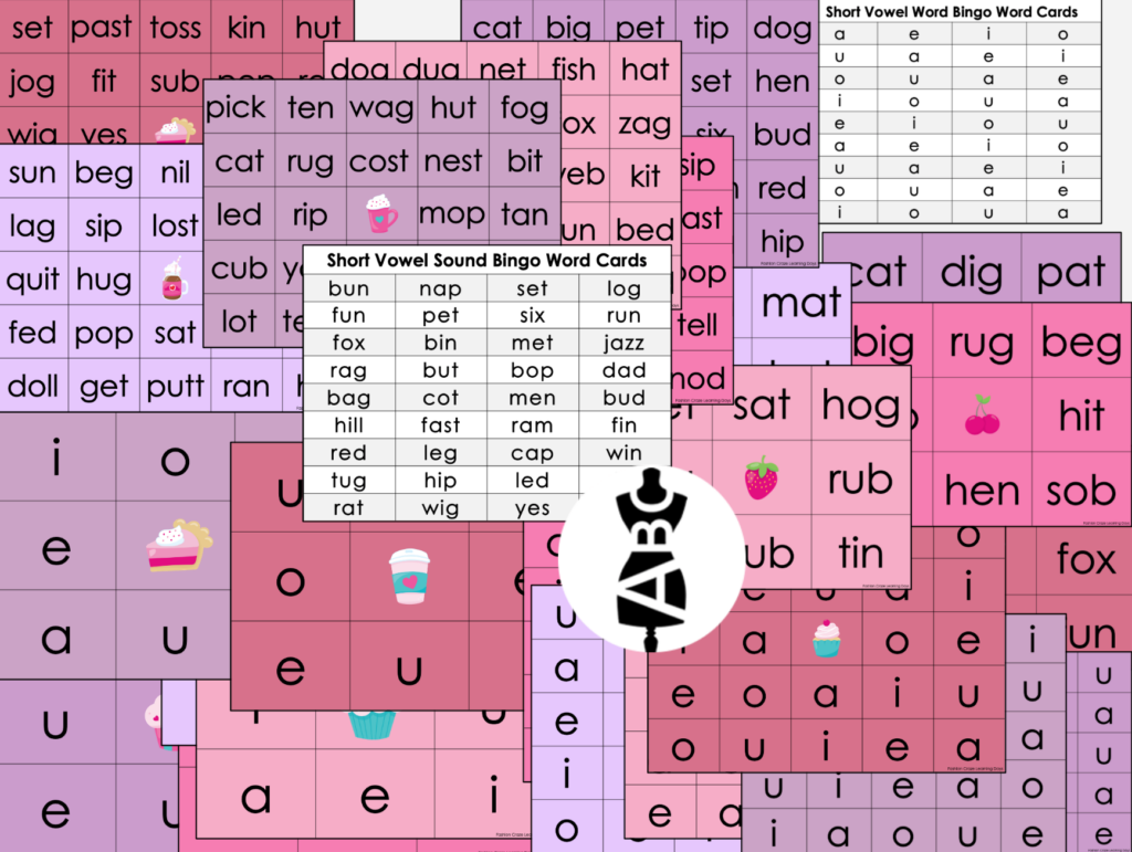 Valentine's Day Short Vowel Bingo | Made By Teachers