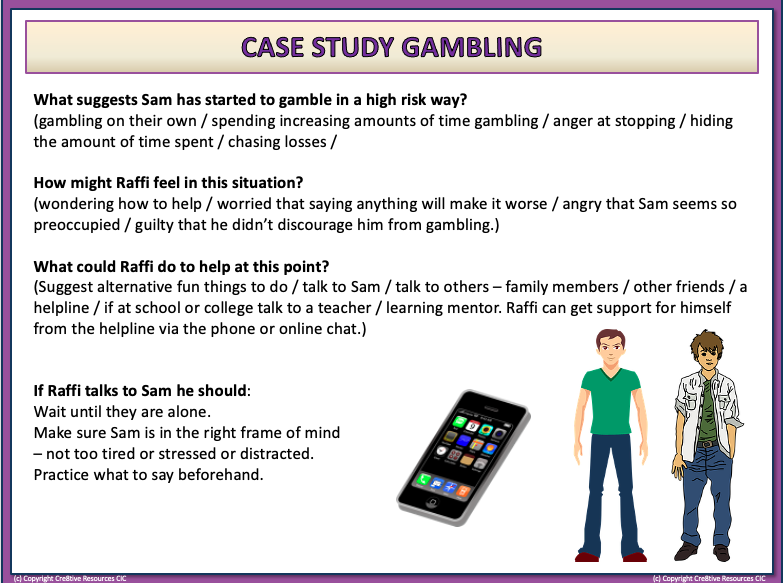 Problematic Gambling | Made By Teachers
