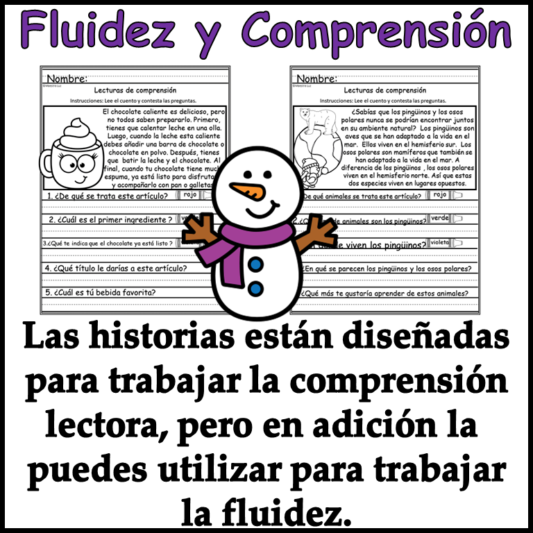 Lecturas de Comprensión Enero | Made By Teachers