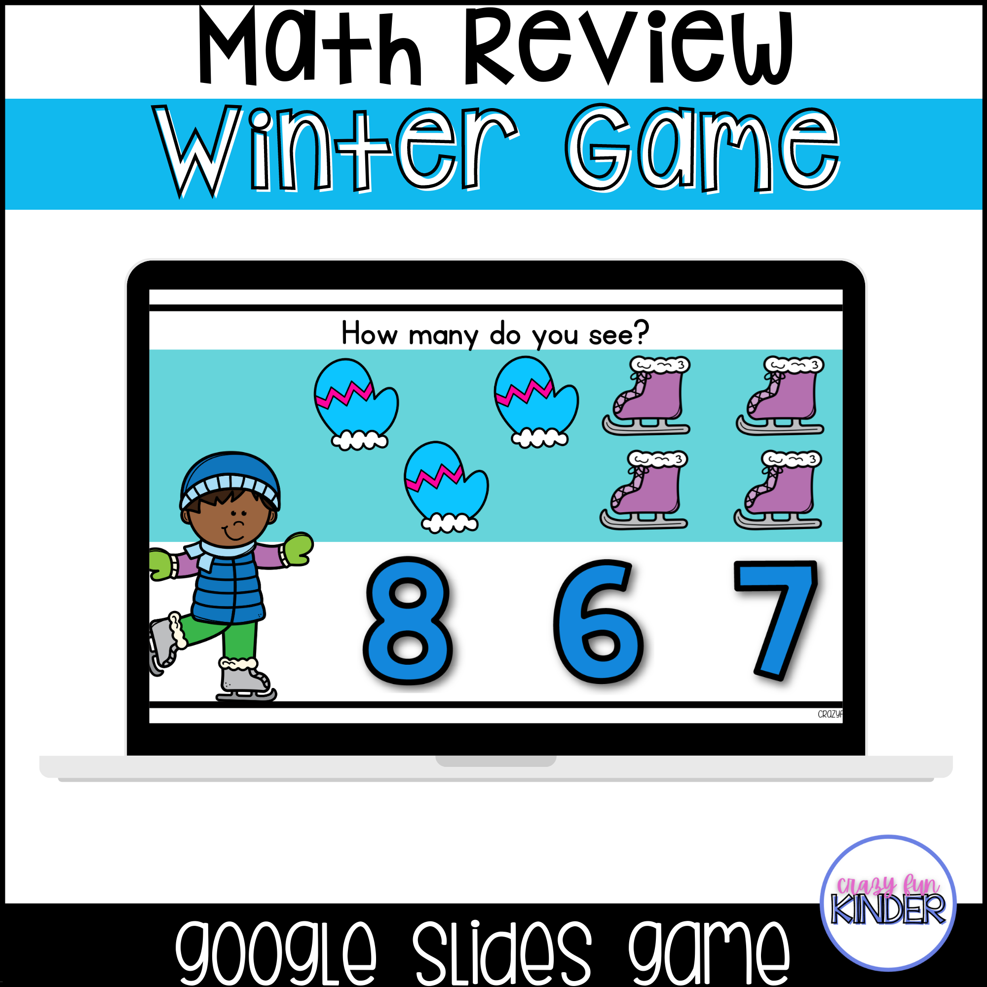 Winter Math Game for Google Slides | Made By Teachers