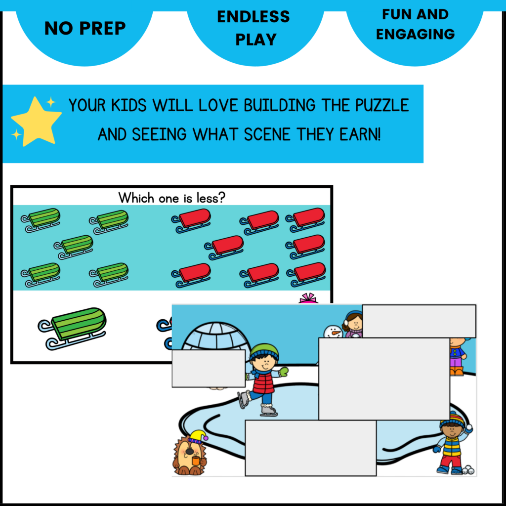 Winter Math Game for Google Slides | Made By Teachers