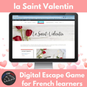 French Valentine’s Day digital escape game | Made By Teachers