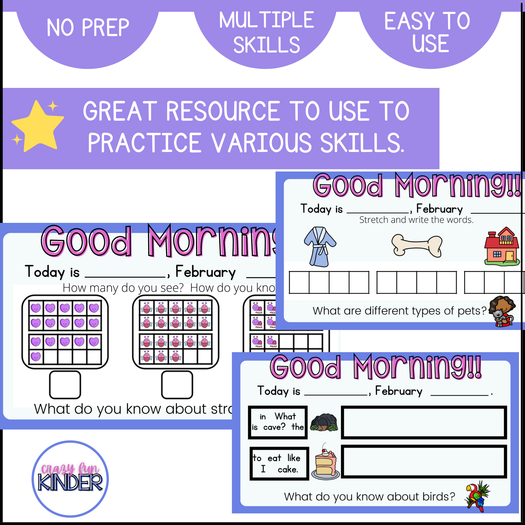 February Morning Meeting for Google Slides | Made By Teachers