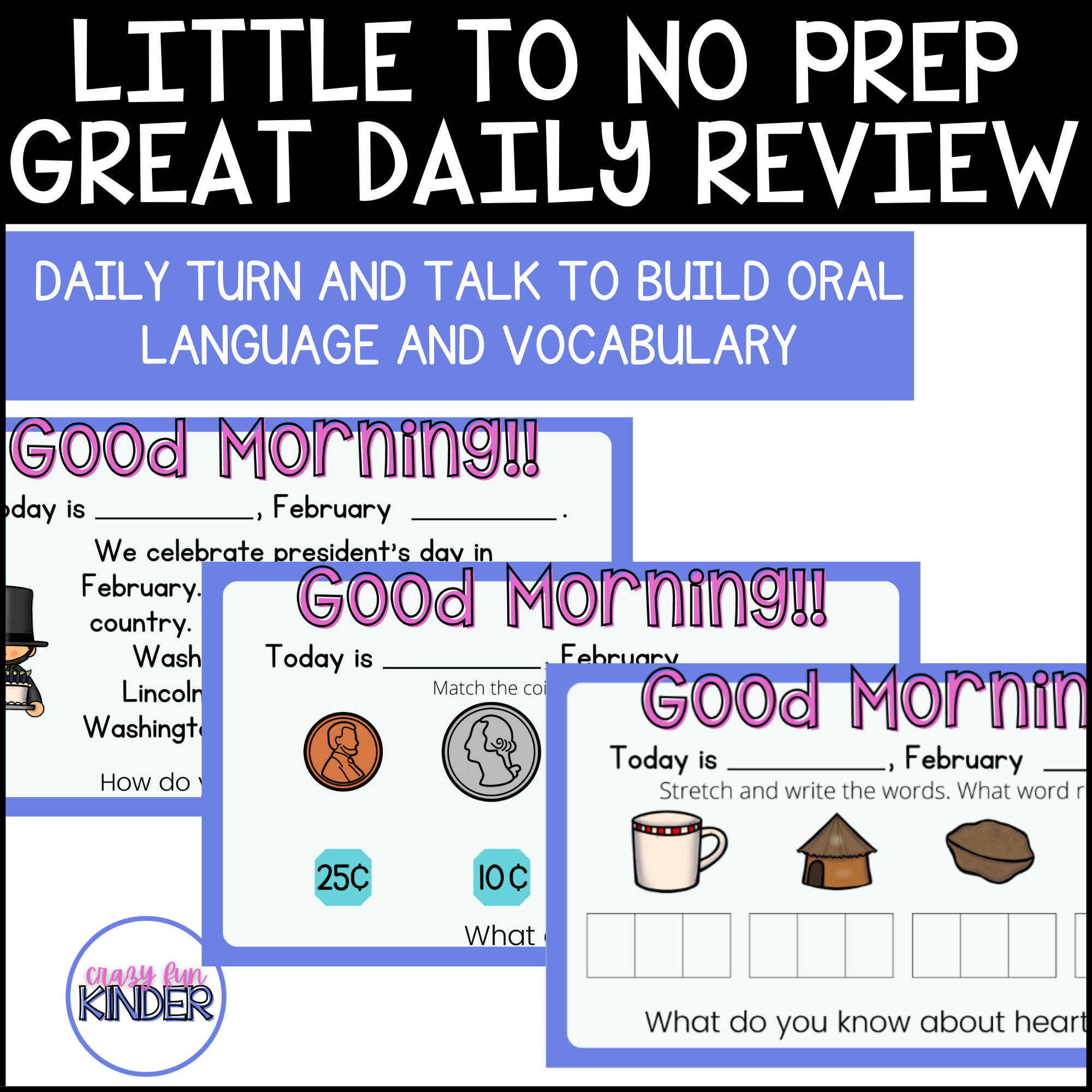 February Morning Meeting for Google Slides | Made By Teachers