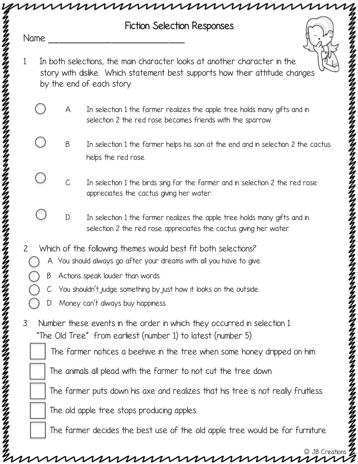 3rd Grade Language Arts State Test Prep Packet Made By Teachers