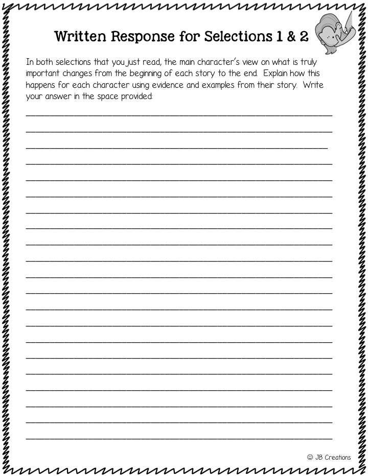 3rd Grade Language Arts State Test Prep Packet | Made By Teachers