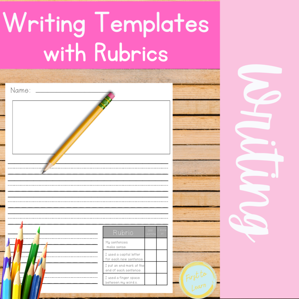 Writing Templates with Built In Rubrics | Made By Teachers
