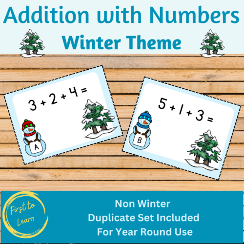 Addition with 3 Addends Task Cards (Scoot Game) | Made By Teachers
