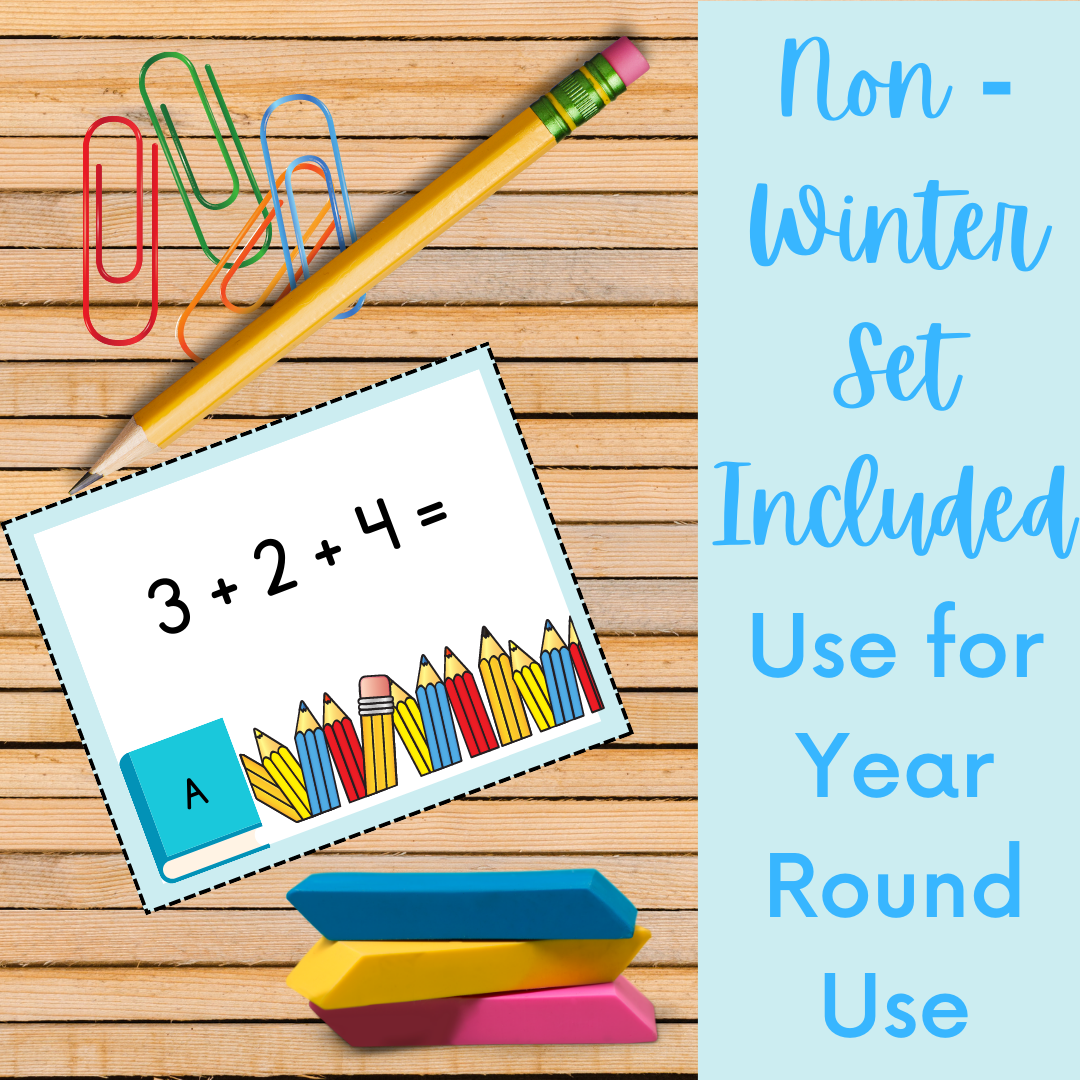 Addition with 3 Addends Task Cards (Scoot Game) | Made By Teachers