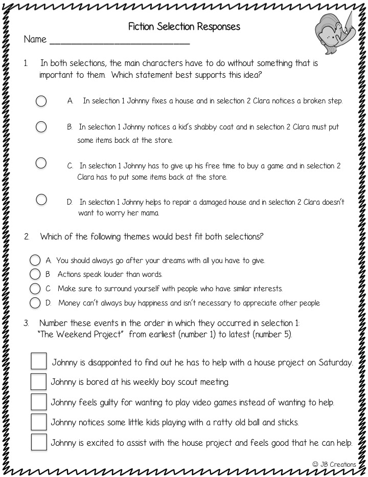 4th Grade Language Arts State Test Prep Packet Made By Teachers 4th Grade Language Arts State Test Prep Packet Made By Teachers