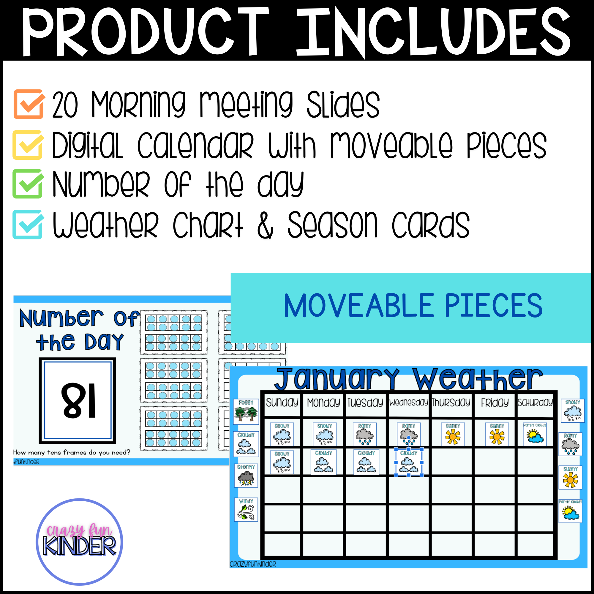 January Morning Meeting for Google Slides | Made By Teachers