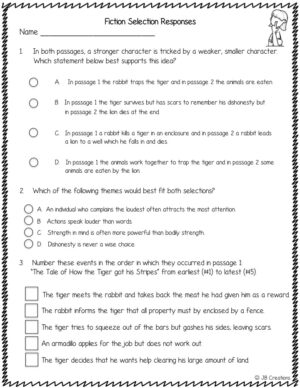 5th Grade Language Arts State Test Prep Packet | Made By Teachers