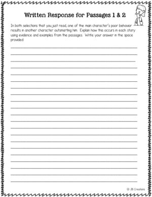 5th Grade Language Arts State Test Prep Packet | Made By Teachers