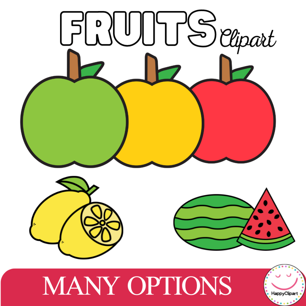 Fruits Clip Art - Food Group Clip Art | Made By Teachers