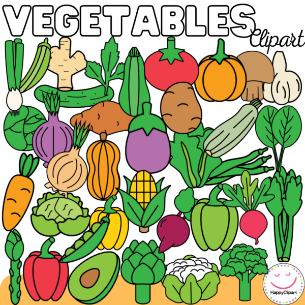 Fruits and Vegetables Clipart BUNDLE | Made By Teachers